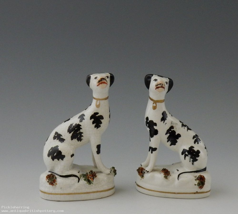 Antique British Pottery | PairofWhippets | A044